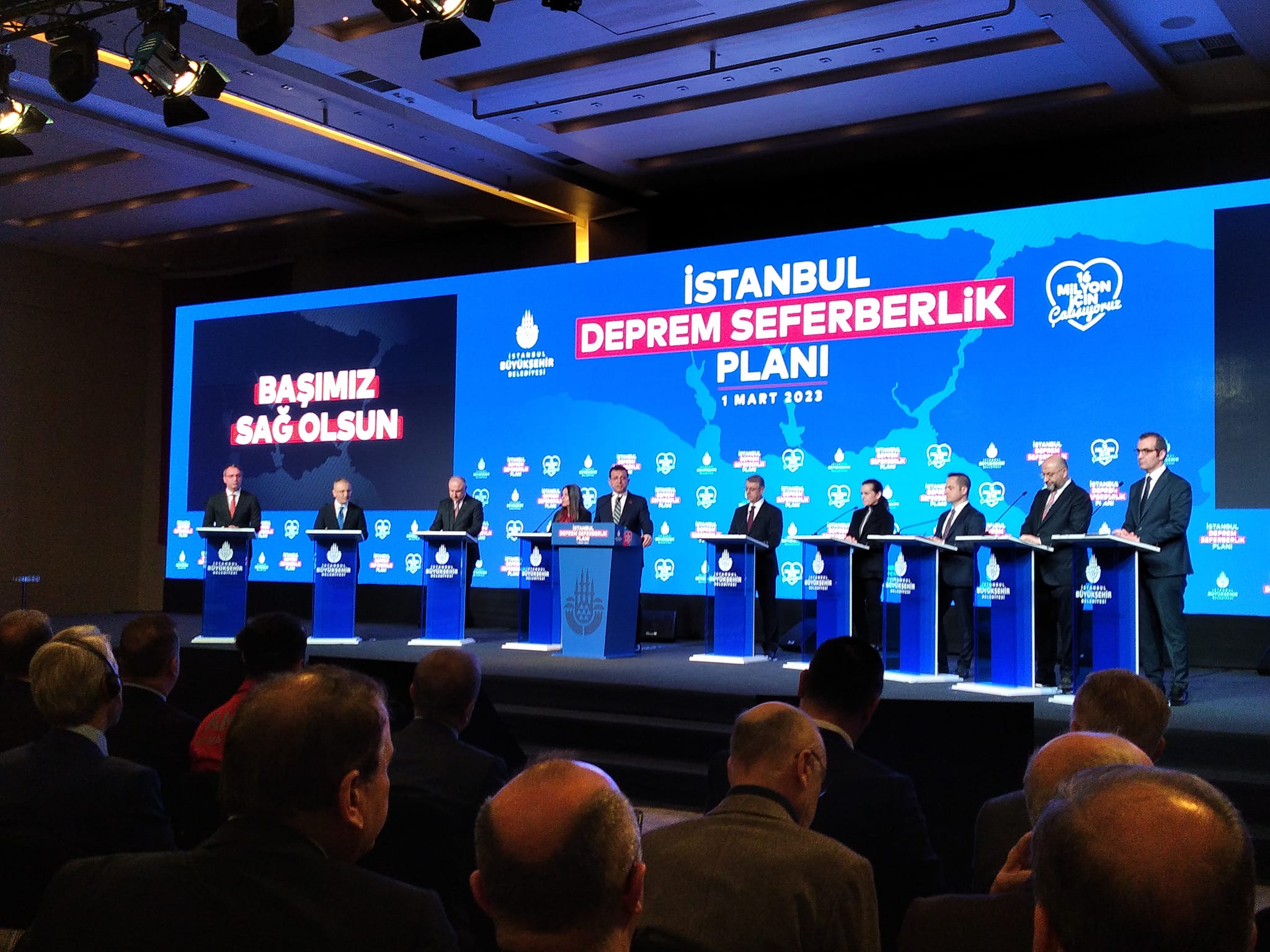 BDU President Attended Istanbul Earthquake Mobilization Meeting - BDU ...